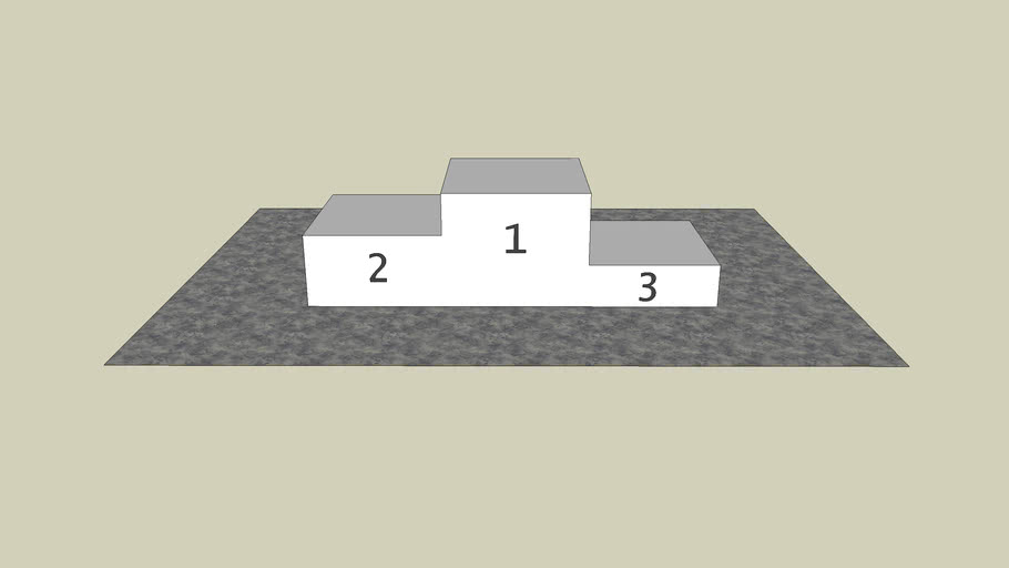 podium | 3D Warehouse