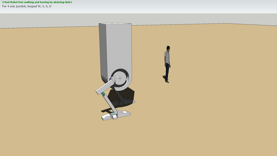 Robot(sketchyphysics) | 3D Warehouse