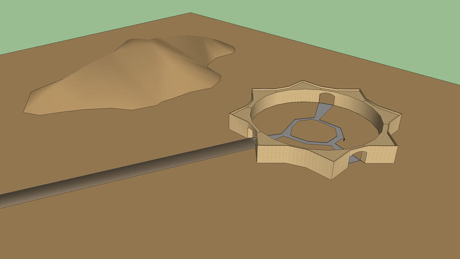 Desert Fort | 3D Warehouse
