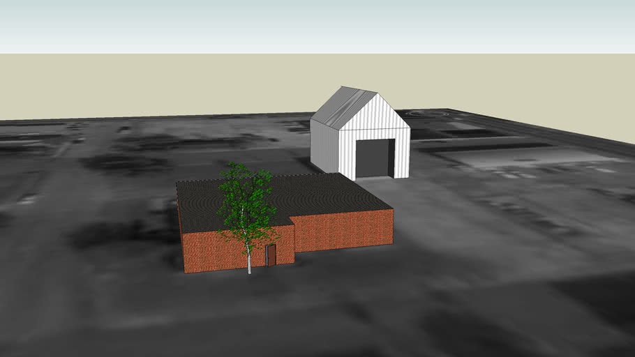 gulf states and metal building | 3D Warehouse