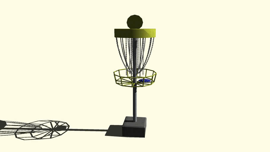 Disc golf basket | 3D Warehouse
