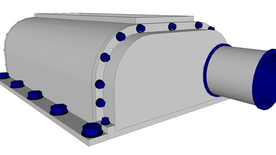 Twin Screw Blower | 3D Warehouse