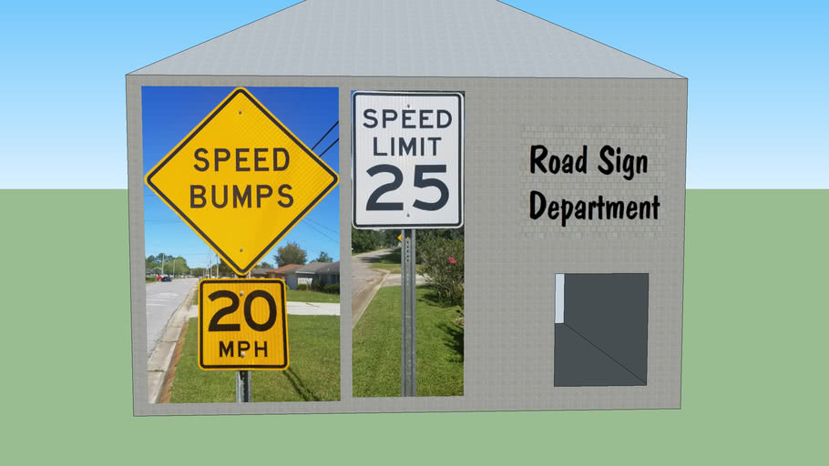 Road Sign Department | 3D Warehouse