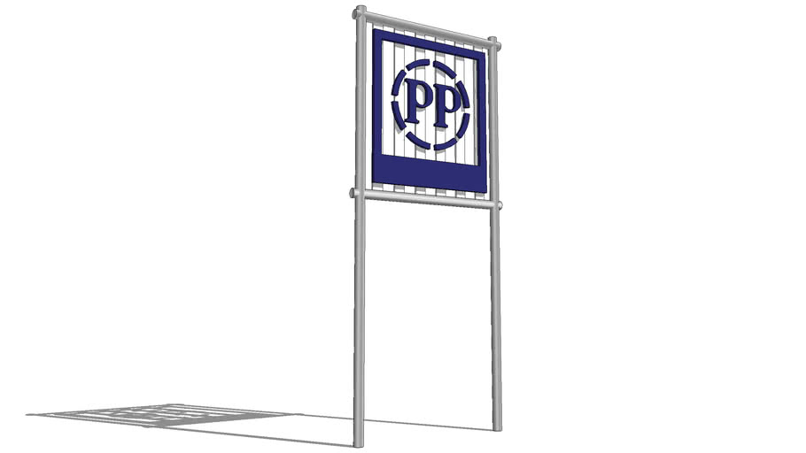 Logo Proyek PT PP (Persero), Tbk | 3D Warehouse