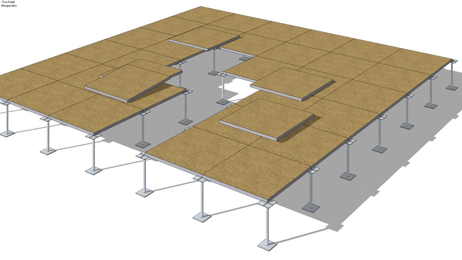 Piso elevado | 3D Warehouse