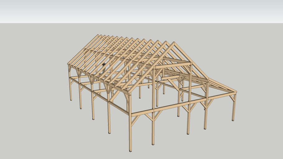Timber Frame | 3D Warehouse