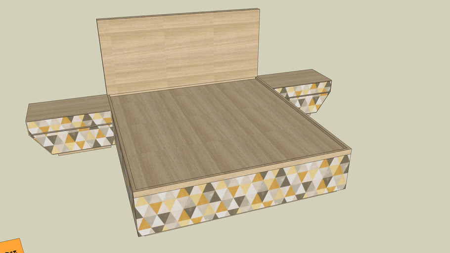 WOODEN COT | 3D Warehouse