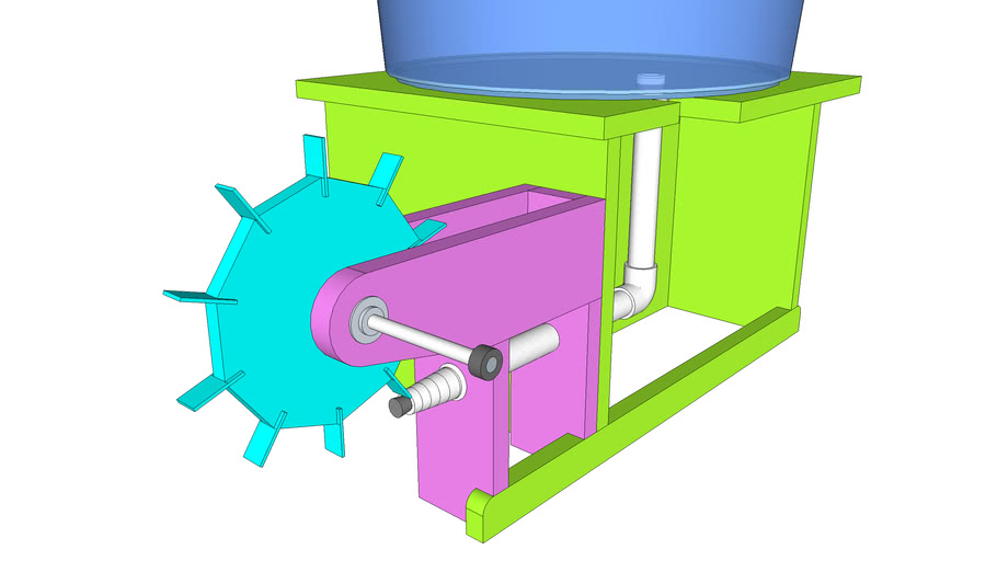 DIY #13 - Water Turbine (v2.2) | 3D Warehouse