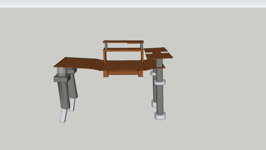 Computer Table | 3D Warehouse