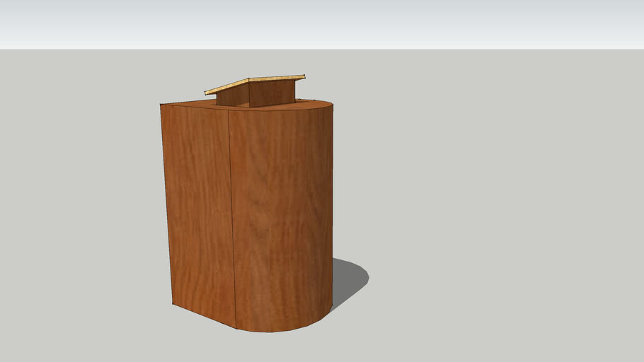 Pulpito de Madeira - Pulpit | 3D Warehouse