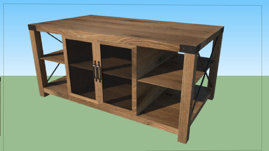 Rustic Table Mesa Rustica Madera Wood | 3D Warehouse