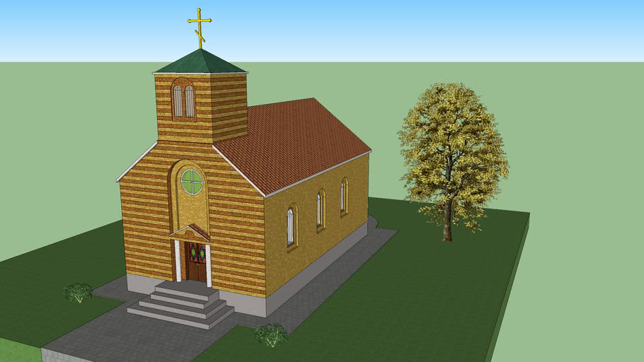 Small orthodox church | 3D Warehouse