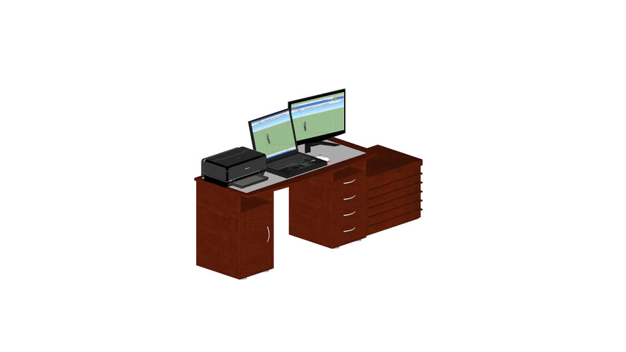 Computer set | 3D Warehouse