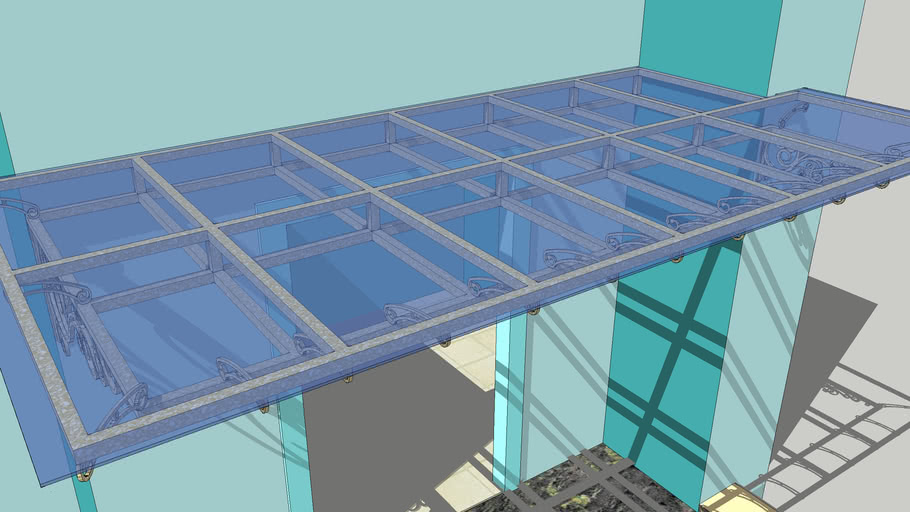 Canopy Teras Jangli Bu Yuli first drawing | 3D Warehouse