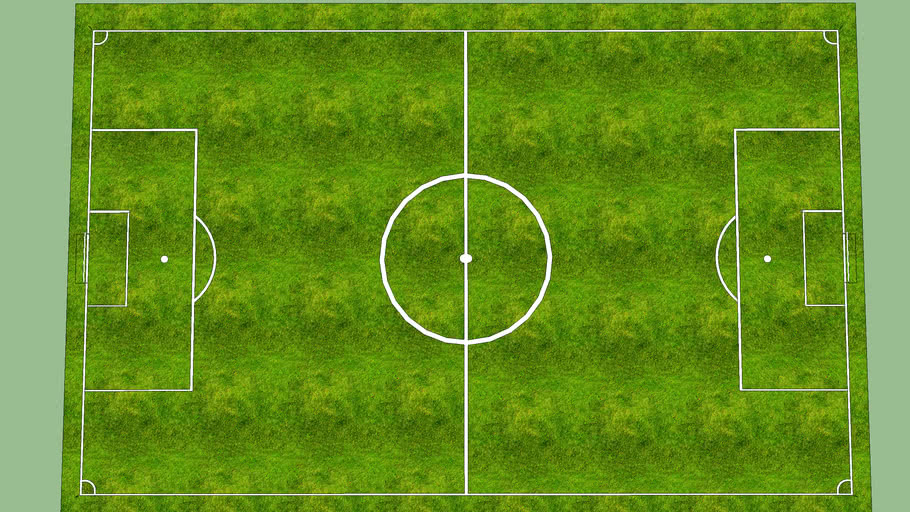 Football Pitch (version 2) | 3D Warehouse