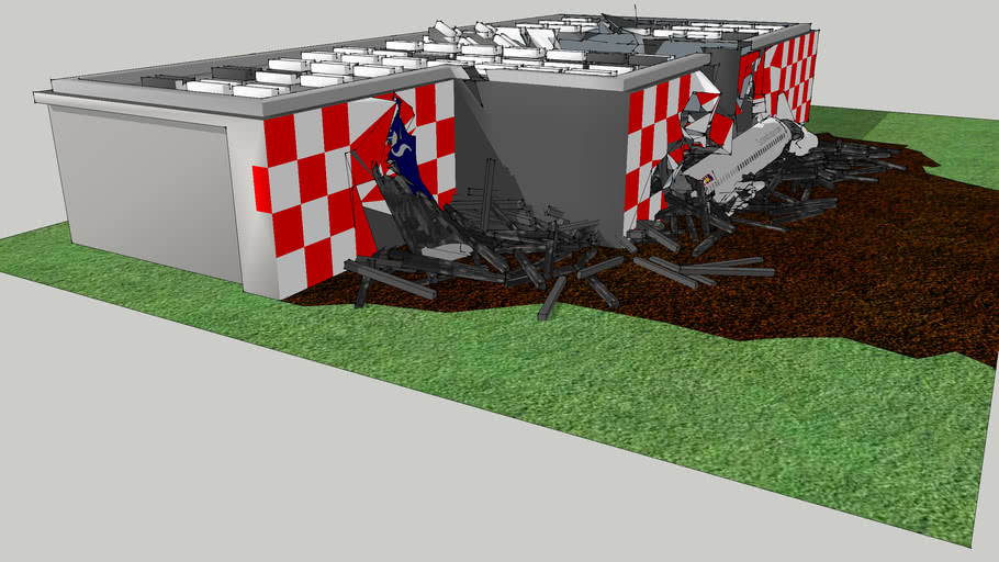 Vuelo 686 de Scandinavian Airlines. | 3D Warehouse