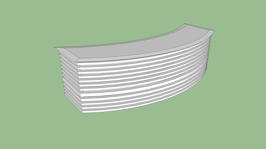 MESA, ESCRITÓRIO, BIRÔ CURVO ! | 3D Warehouse