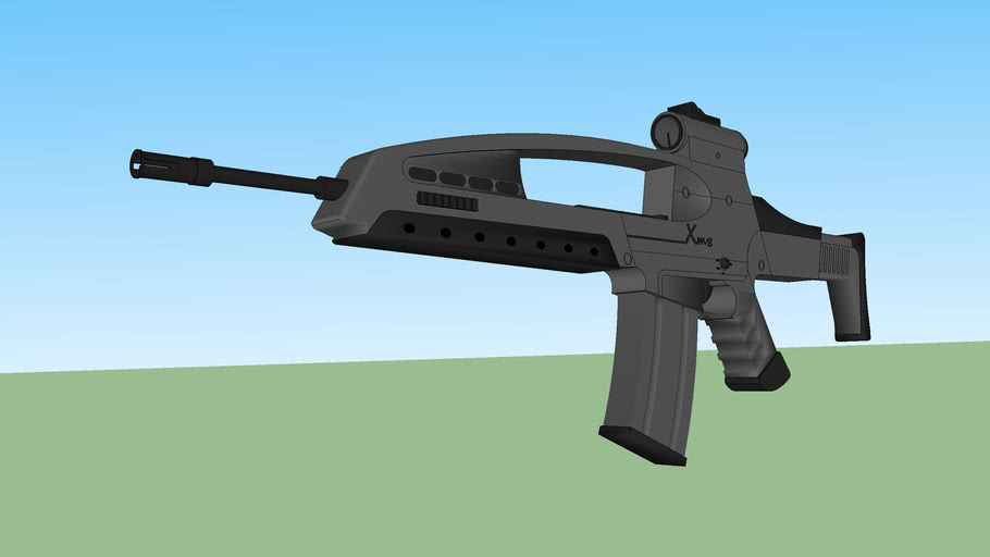 Xm8 rifle | 3D Warehouse