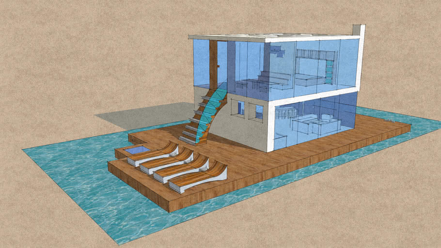 Water house | 3D Warehouse