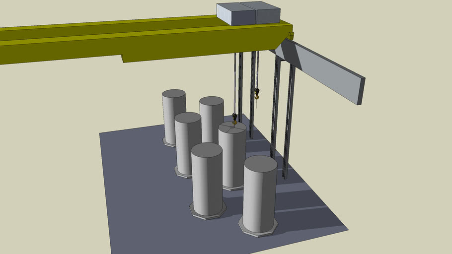 Crane Approach Study | 3D Warehouse