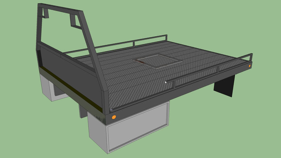flatbed tray | 3D Warehouse