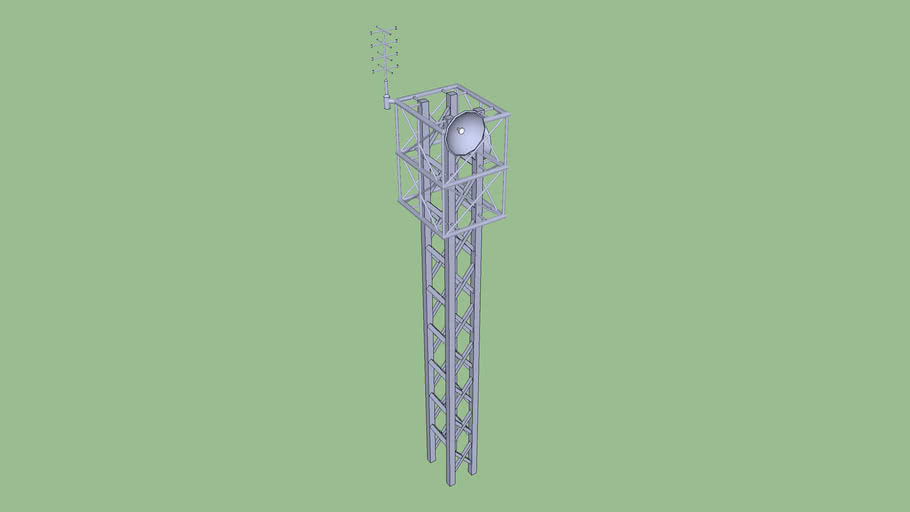 Broadcast Tower | 3D Warehouse