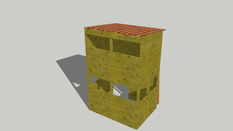 airsoft two story fort | 3D Warehouse