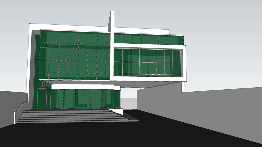 Modern Commercial Bank | 3D Warehouse