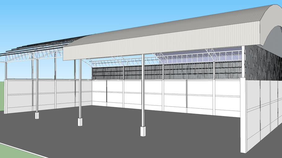 Storage warehouse D | 3D Warehouse