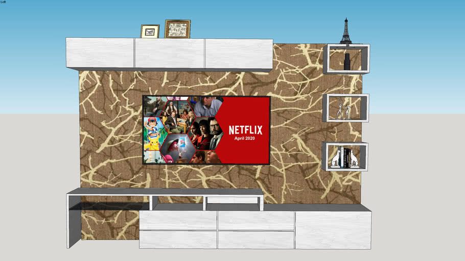 TV Rack | 3D Warehouse