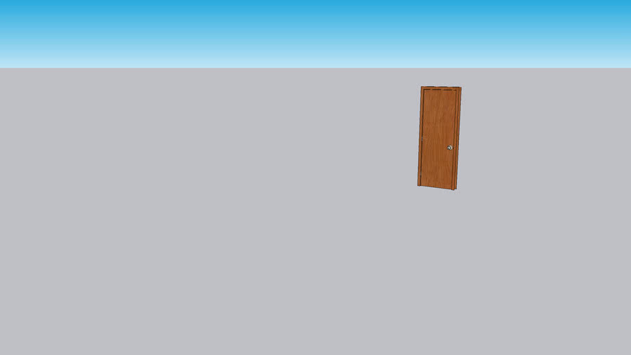 Generic Door | 3D Warehouse