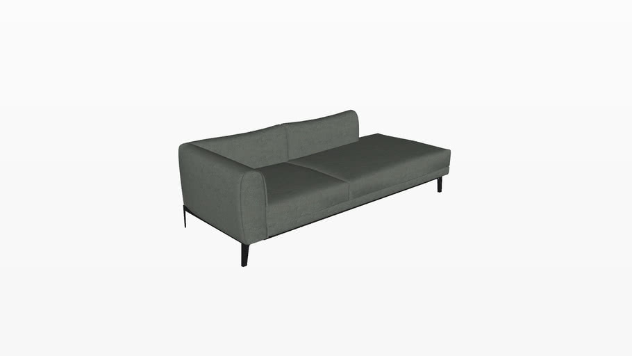 Natuzzi Trevi Sofa 2902 201 | 3D Warehouse