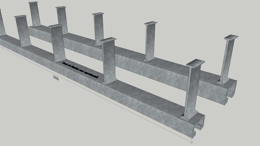 Halfen 52/34 72/48 en 1050 | 3D Warehouse