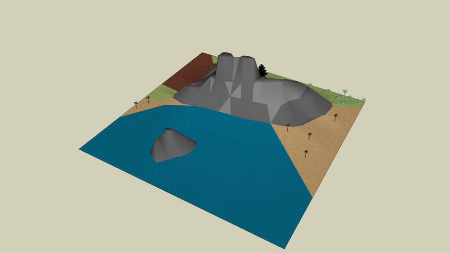 large island | 3D Warehouse