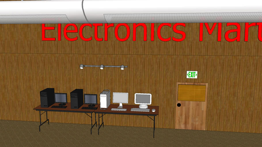 Electronics Mart | 3D Warehouse