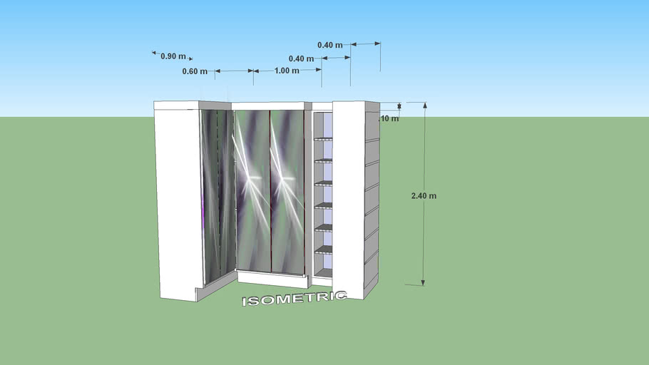 Walk-In Cabinet | 3D Warehouse