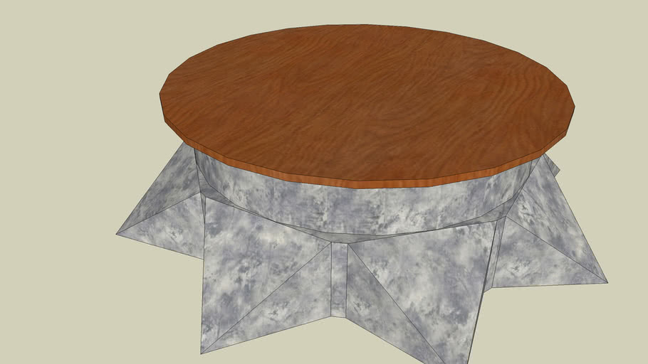 Stone Table | 3D Warehouse