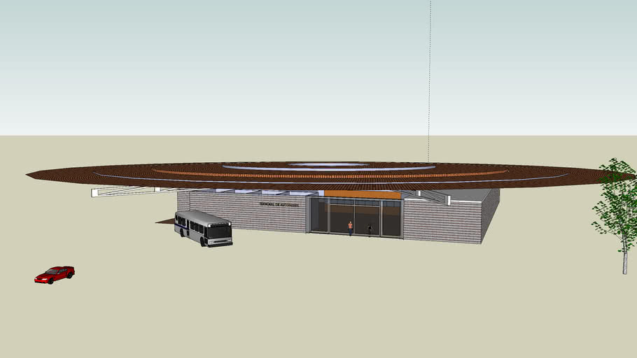 TERMINAL AUTOBUSES | 3D Warehouse