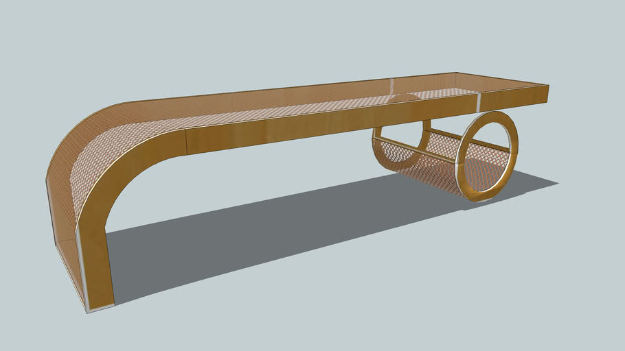 Round - Banco 3 Lugares | 3D Warehouse