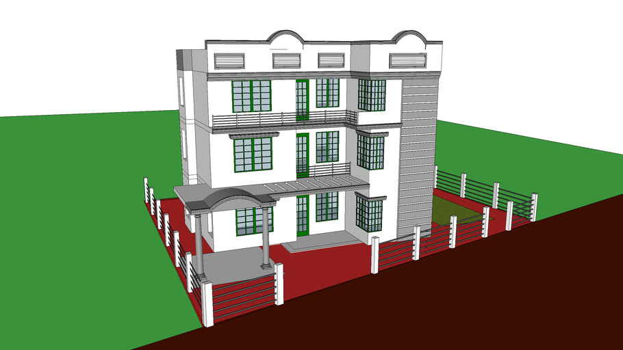 3 Story House | 3D Warehouse