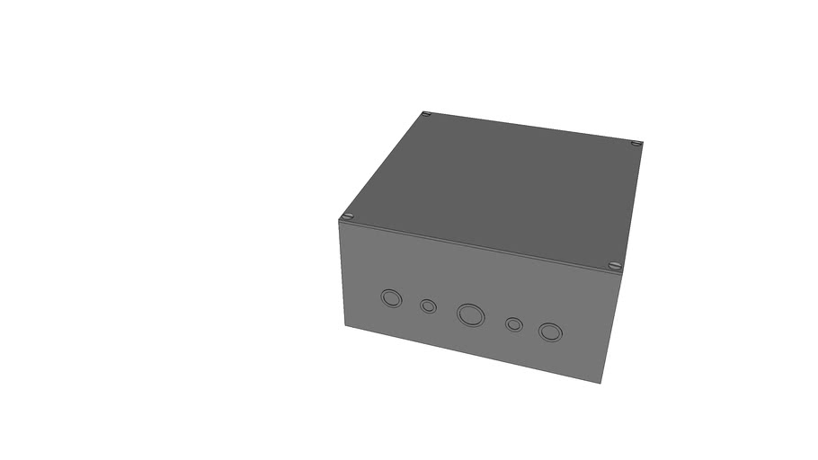 Pull Box 12x12x6 | 3D Warehouse