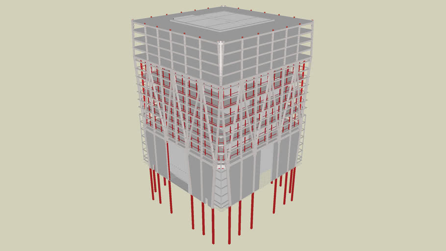 One World Trade Center Base: structure | 3D Warehouse