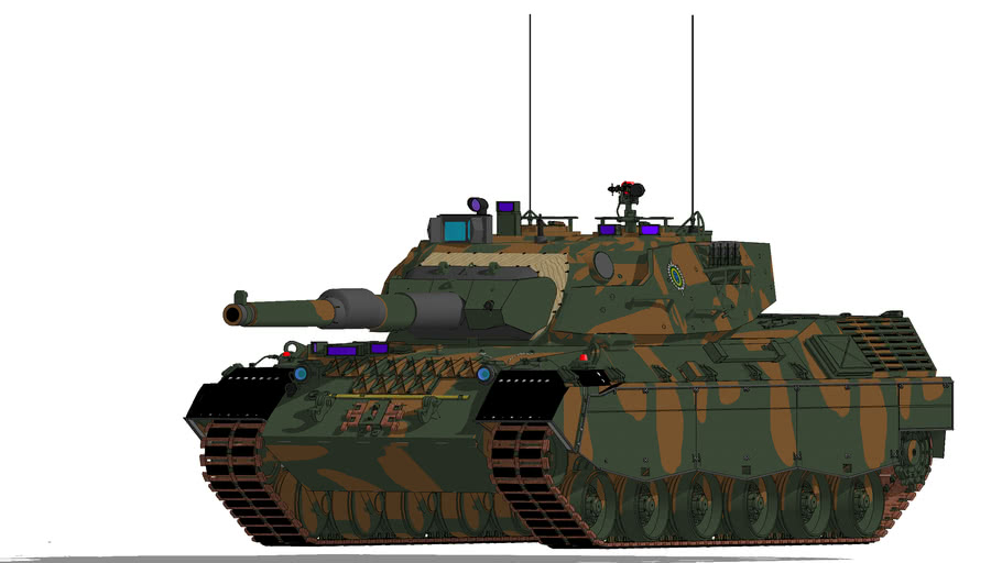 Leopard 1A5 BR | 3D Warehouse