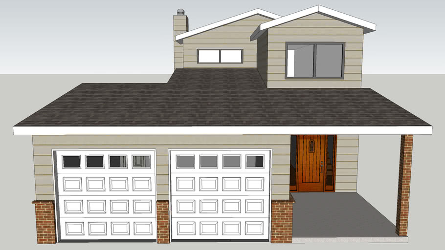 Suburban House | 3D Warehouse