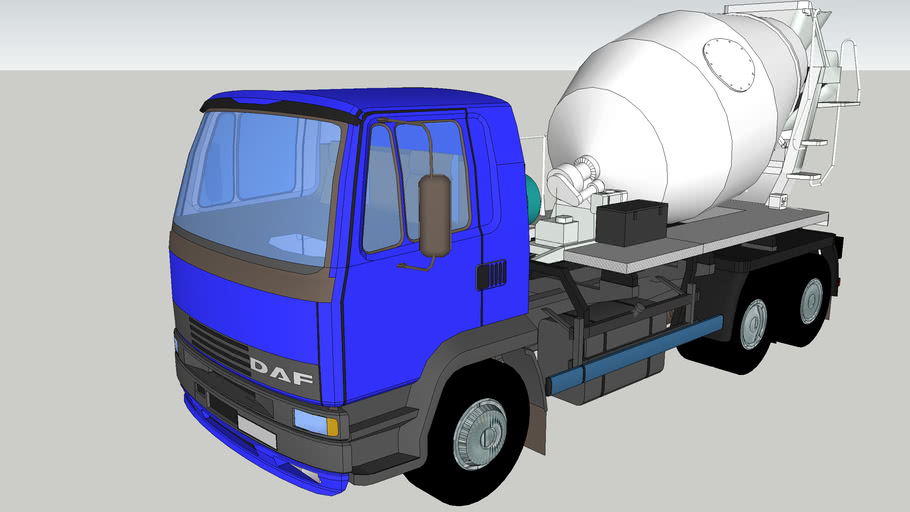 CONCRETE MIXER | 3D Warehouse