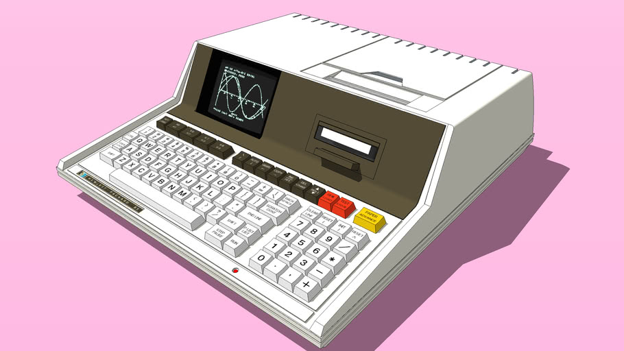Hewlett-Packard Personal Computer HP-85 (1980:USA) | 3D Warehouse