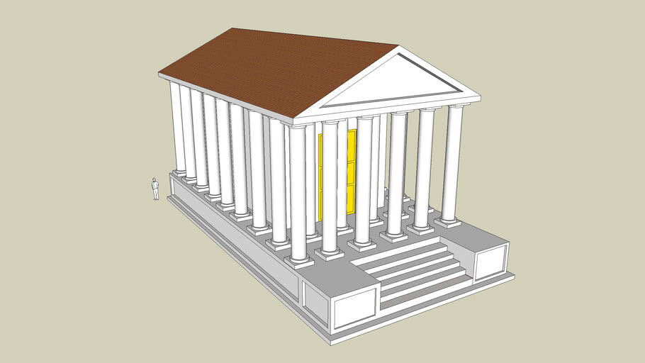Roman Temple | 3D Warehouse