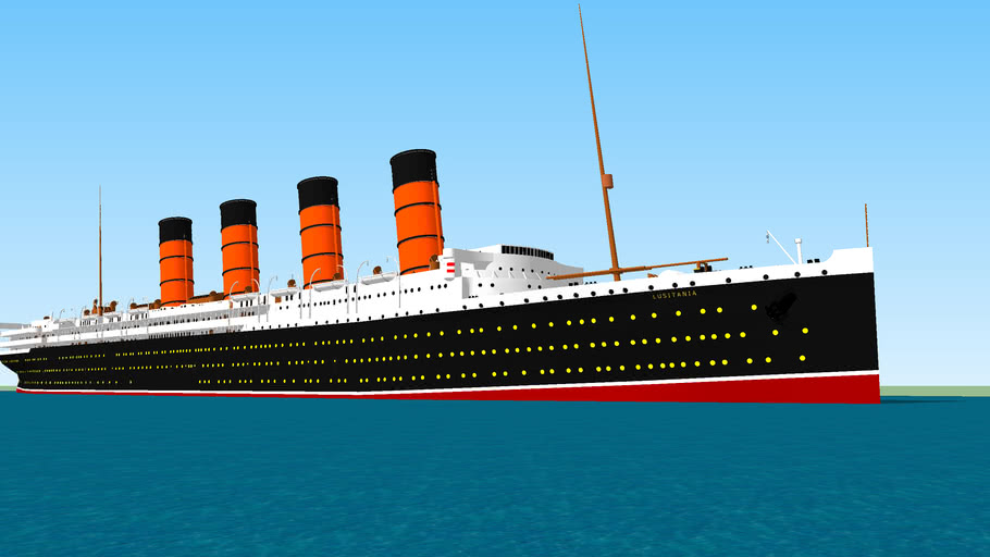 RMS Lusitania | 3D Warehouse