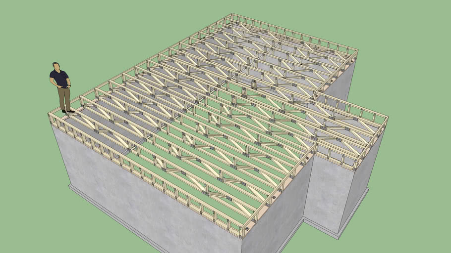 Floor Truss Study 3 | 3D Warehouse