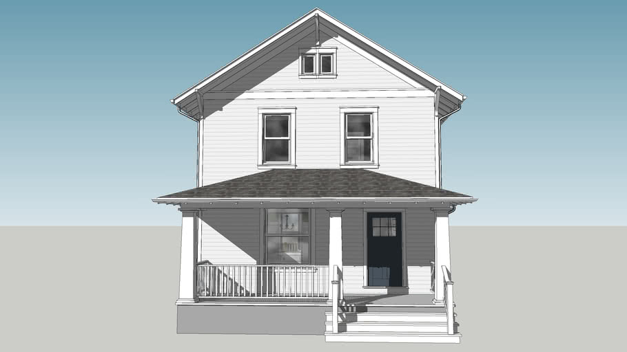 Traditional Home | 3D Warehouse